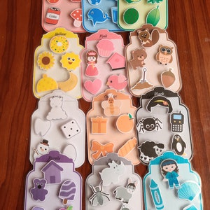 Color Sorting Activity, Color Matching, Jars Color Match, Homeschooling ...