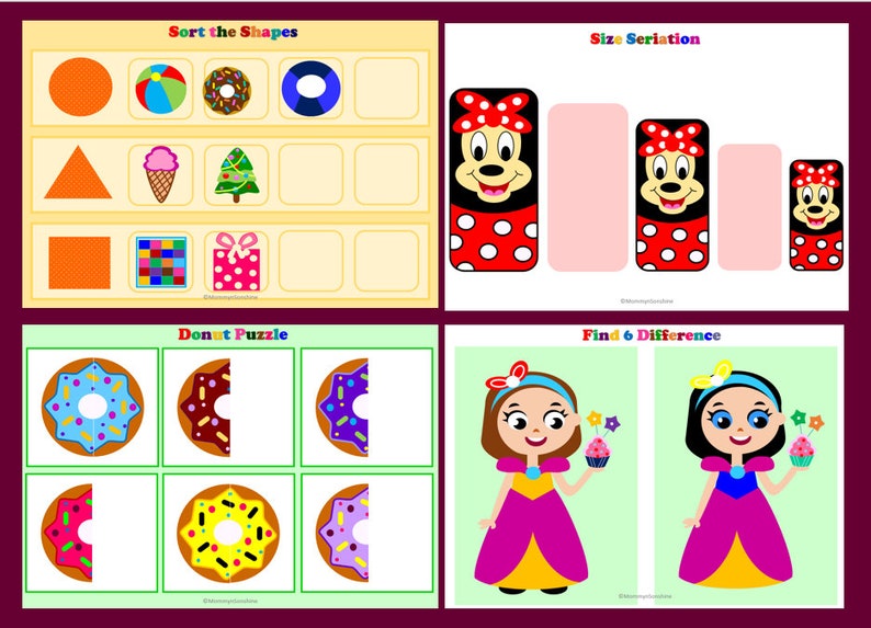 Toddler Busy Book Mega Bundle Includes 33 Activities - Etsy