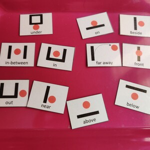 Interactive Preposition Activity, Grammar, Montessori Printable ...