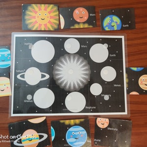 Buy Solar System Busy Binder, Layers of Earth, Preschooler Learning ...