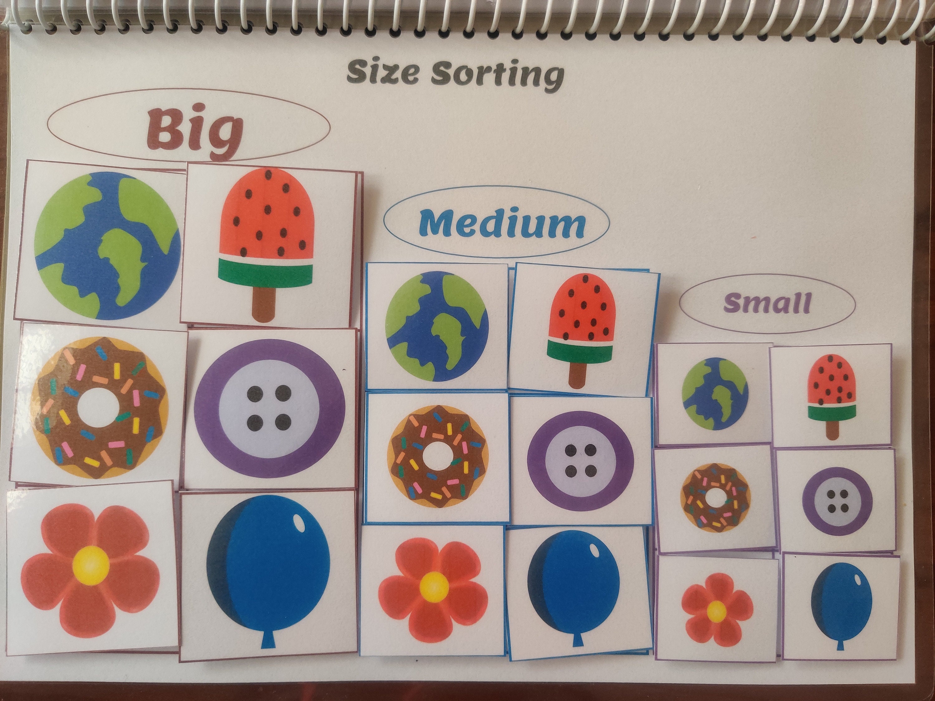 Busy Book Vol 2, Busy Binder for Toddlers & Preschoolers for 2.5 to 4 ...