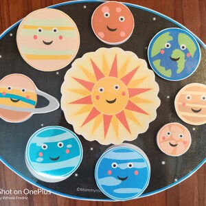 Buy Solar System Busy Binder, Layers of Earth, Preschooler Learning ...