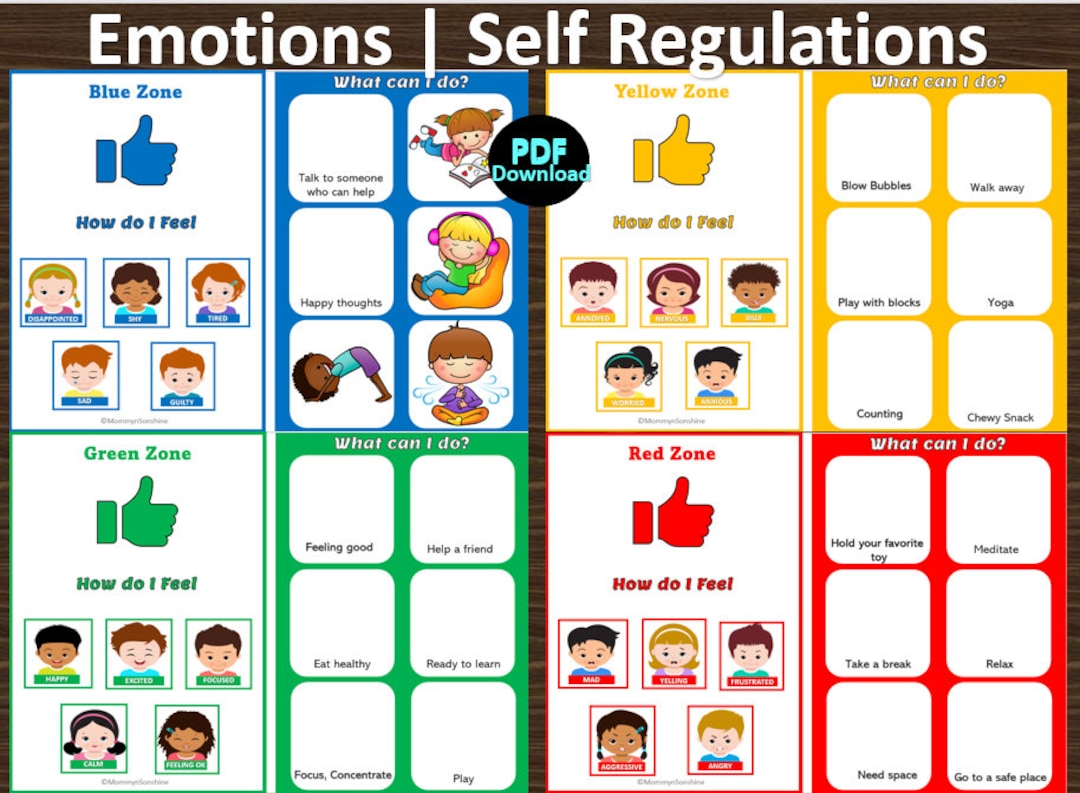 Emotions Kit, Self Regulation, Caliming Corner, Learn Your Emotions ...