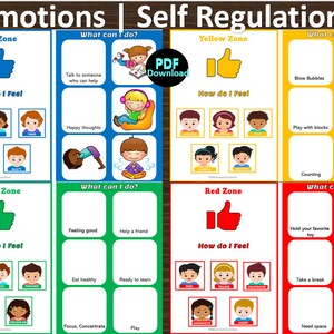 Emotions Kit, Self Regulation, Caliming Corner, Learn Your Emotions ...