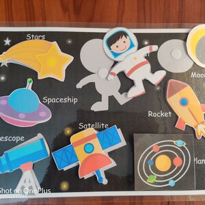 Buy Solar System Busy Binder, Layers of Earth, Preschooler Learning ...