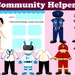 Community Helpers, Busy Book on Occupation, Know Your Community and the ...