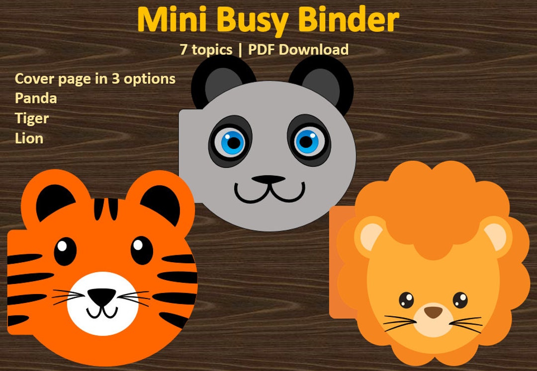Mini Busy Binder Mini Busy Book - Etsy