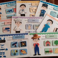 My Body Parts Busy Book, Busy Book Printable for Preschooler, My Body ...
