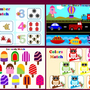 Toddler Busy Book- Mega Bundle Includes 33 Activities, Learning Binder ...