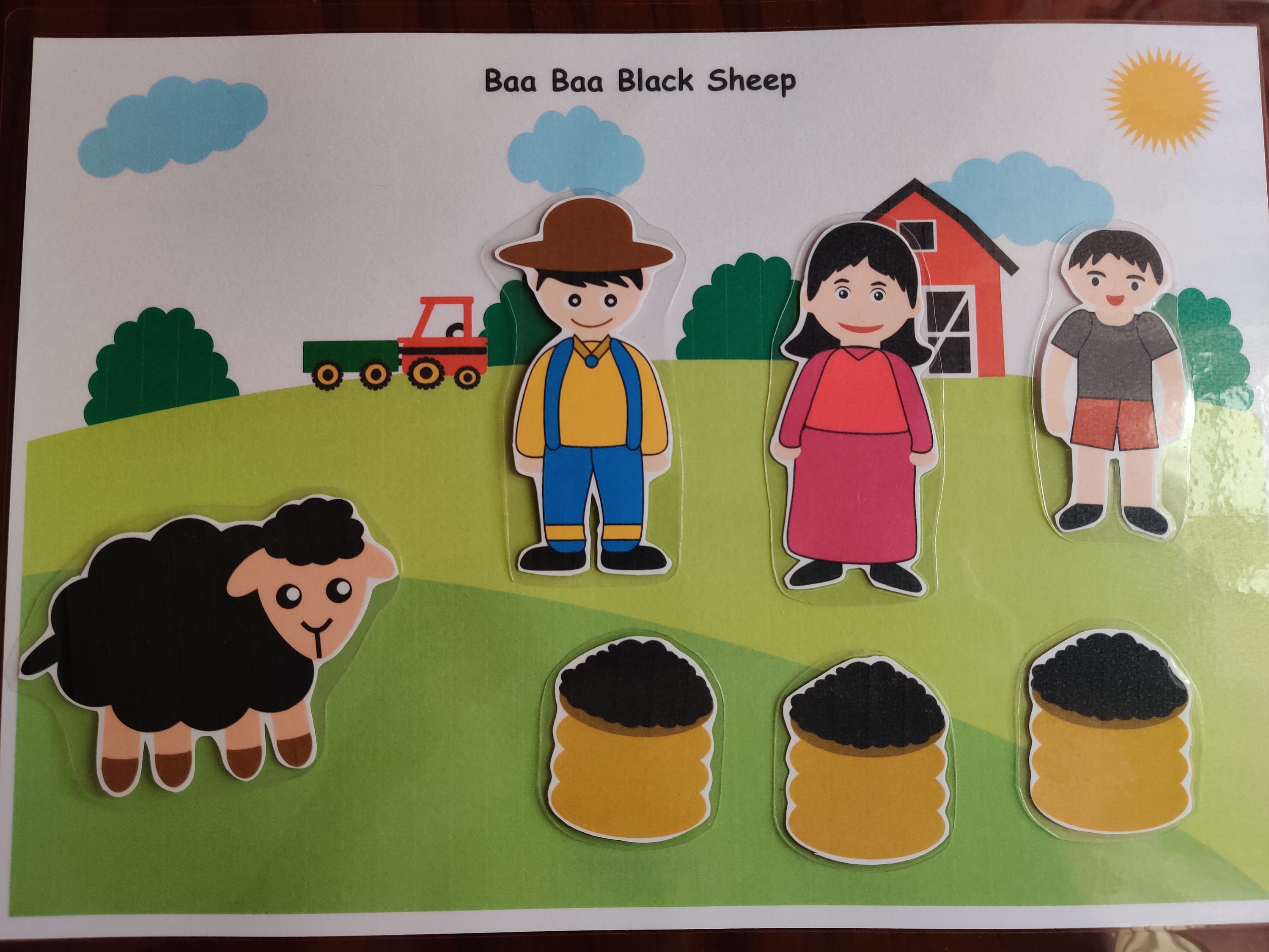 Nursery Rhymes, Songs Book for Kids, Baa Baa Black Sheep, 5 Little ...