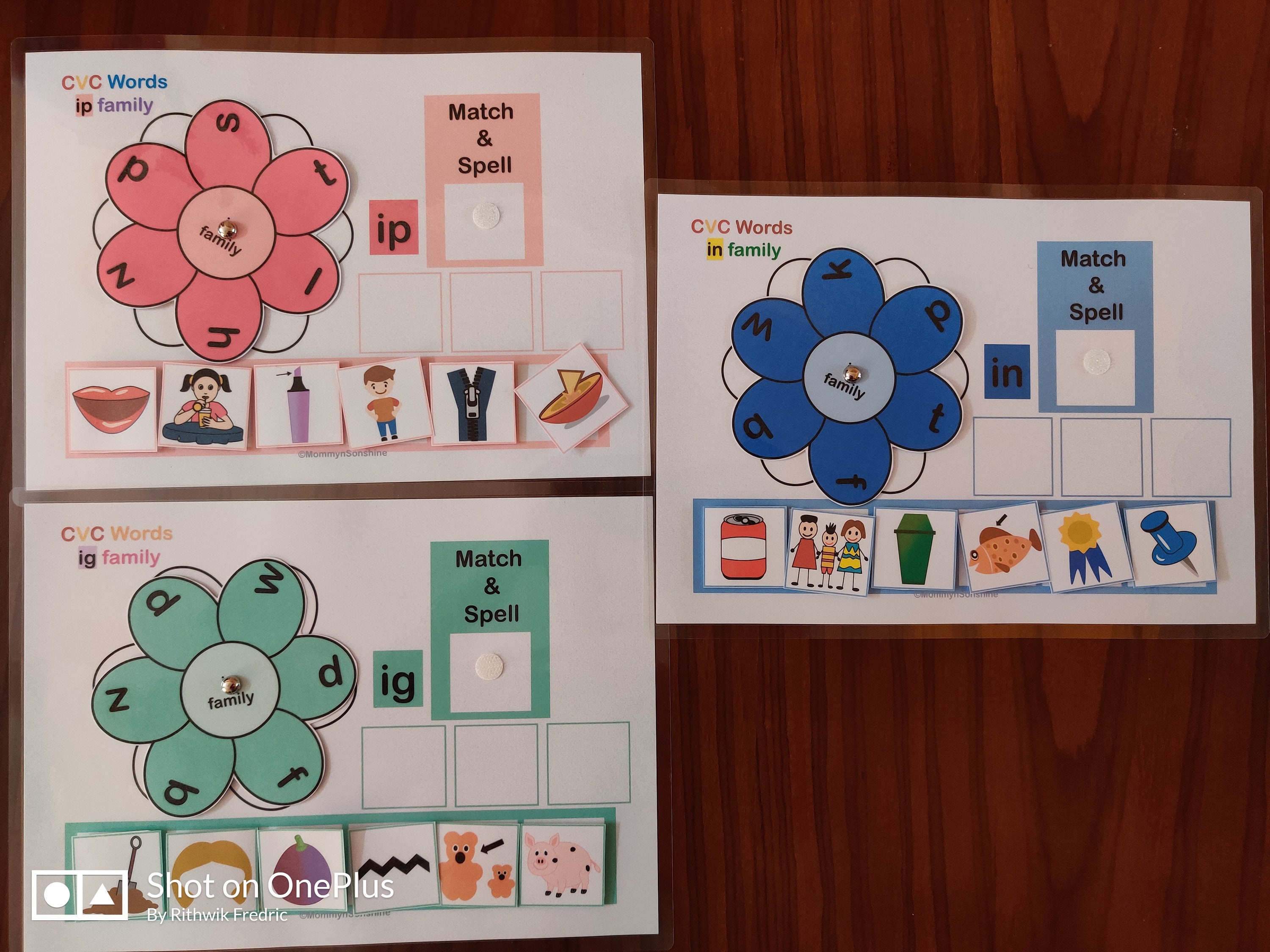 CVC Word Family Busy Binder Homeschooling Kit Literacy - Etsy
