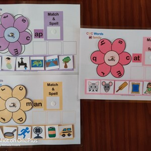 CVC Word Family Busy Binder, Homeschooling Kit, Literacy Learning for ...