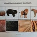 Buy Wild Animals Pattern Match Montessori Homeschooling Quiet Time ...