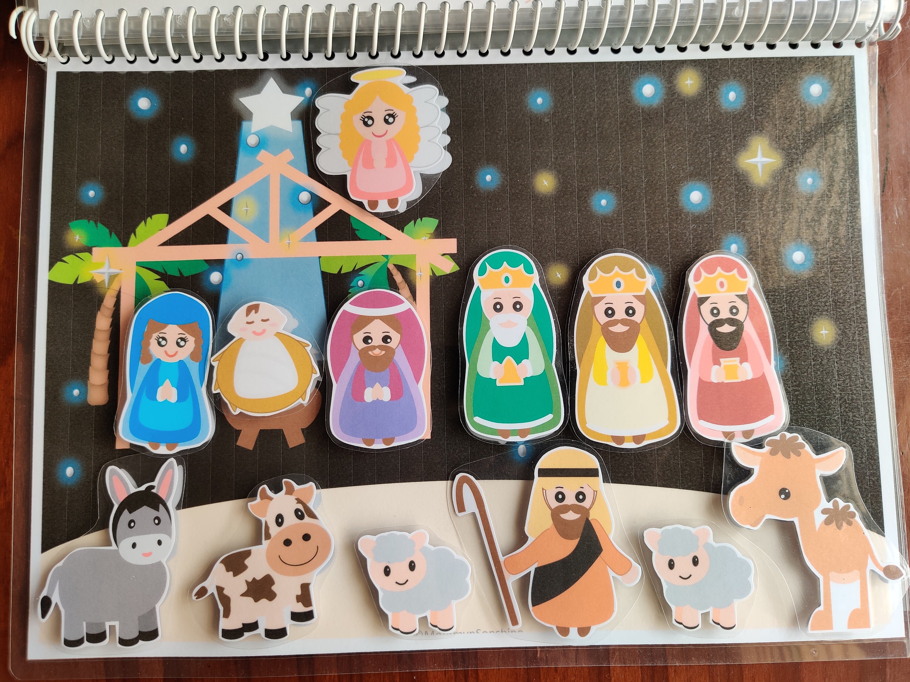 Christmas Busy Binder, Christmas Theme Learning Sheets for Toddlers and ...