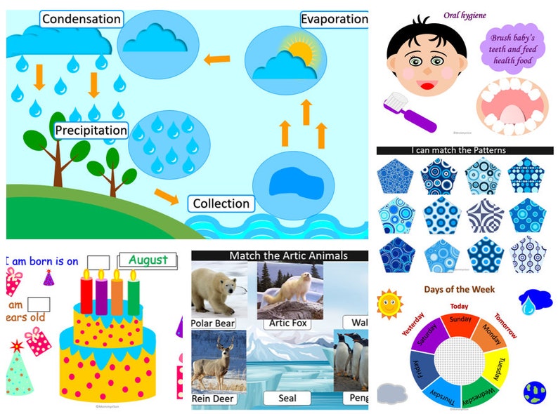 Buy Toddler Busy Book Learning Binder for Preschoolers Homeschooling ...