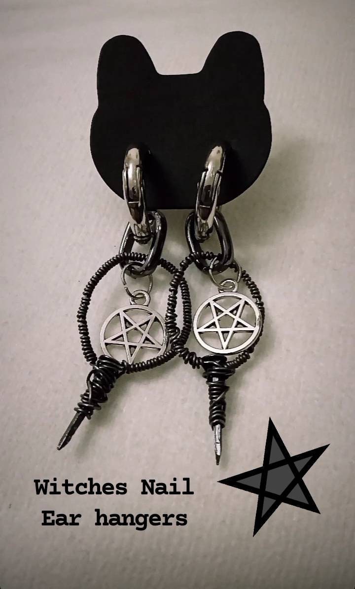 Witches Nails. Wiccan. Pagan. Witchcraft. Protection. Coffin - Etsy UK