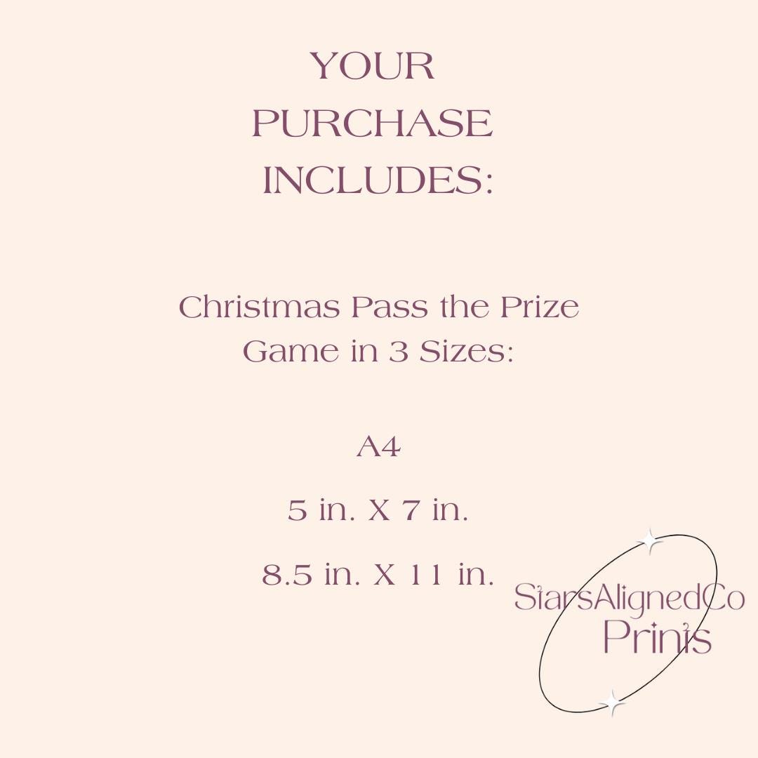 Christmas Pass the Parcel Rhyme Game Christmas Pass the Present Game ...