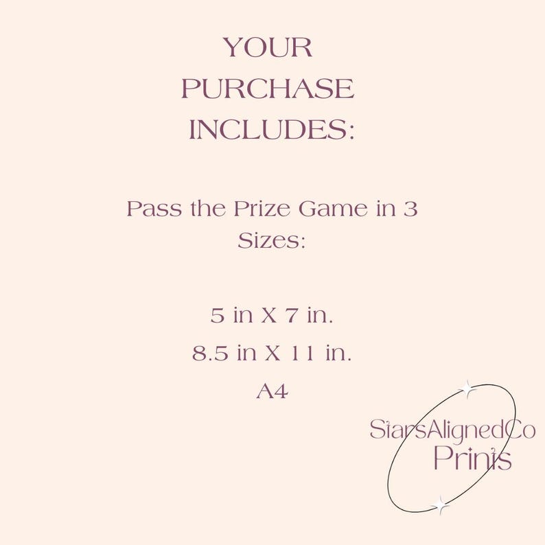 Pass the Prize Bridal Shower Game Disco Bridal Shower Prize Rhyme Game ...