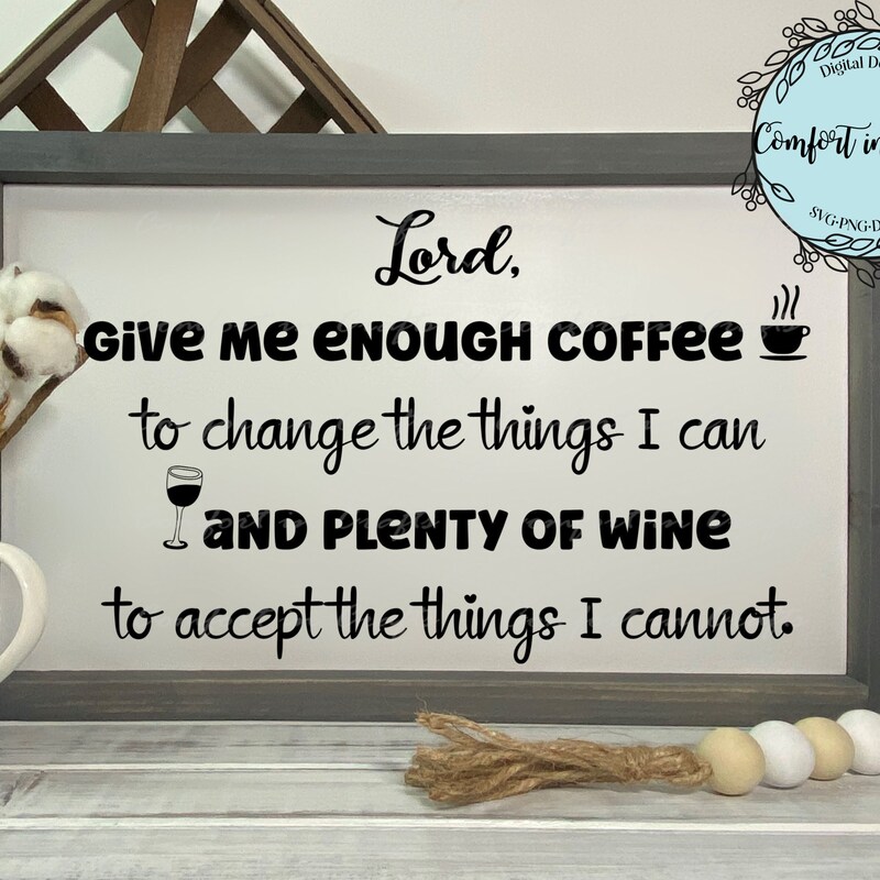 Lord Give Me Coffee - Etsy
