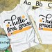 Hello First Grade SVG Back to School SVG Child T-shirt Design School ...