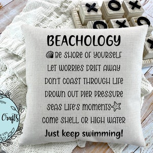 Beachology SVG and Sublimation Design, Coastal Living, Drift Away ...