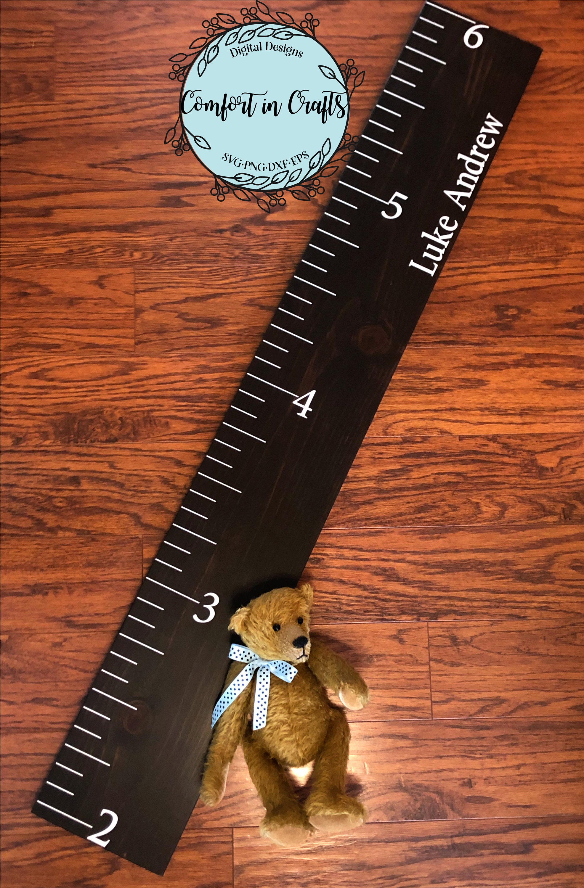 Growth Chart SVG Vertical Sign SVG Measurement Sign SVG Childs Room ...