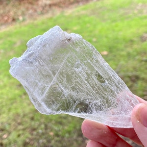 REAL Selenite - Selenite Window Stone, Selenite TV Stone | Natural True ...
