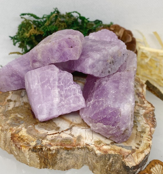Kunzite Raw Crystal Rare High Quality Natural Raw Kunzite | Etsy