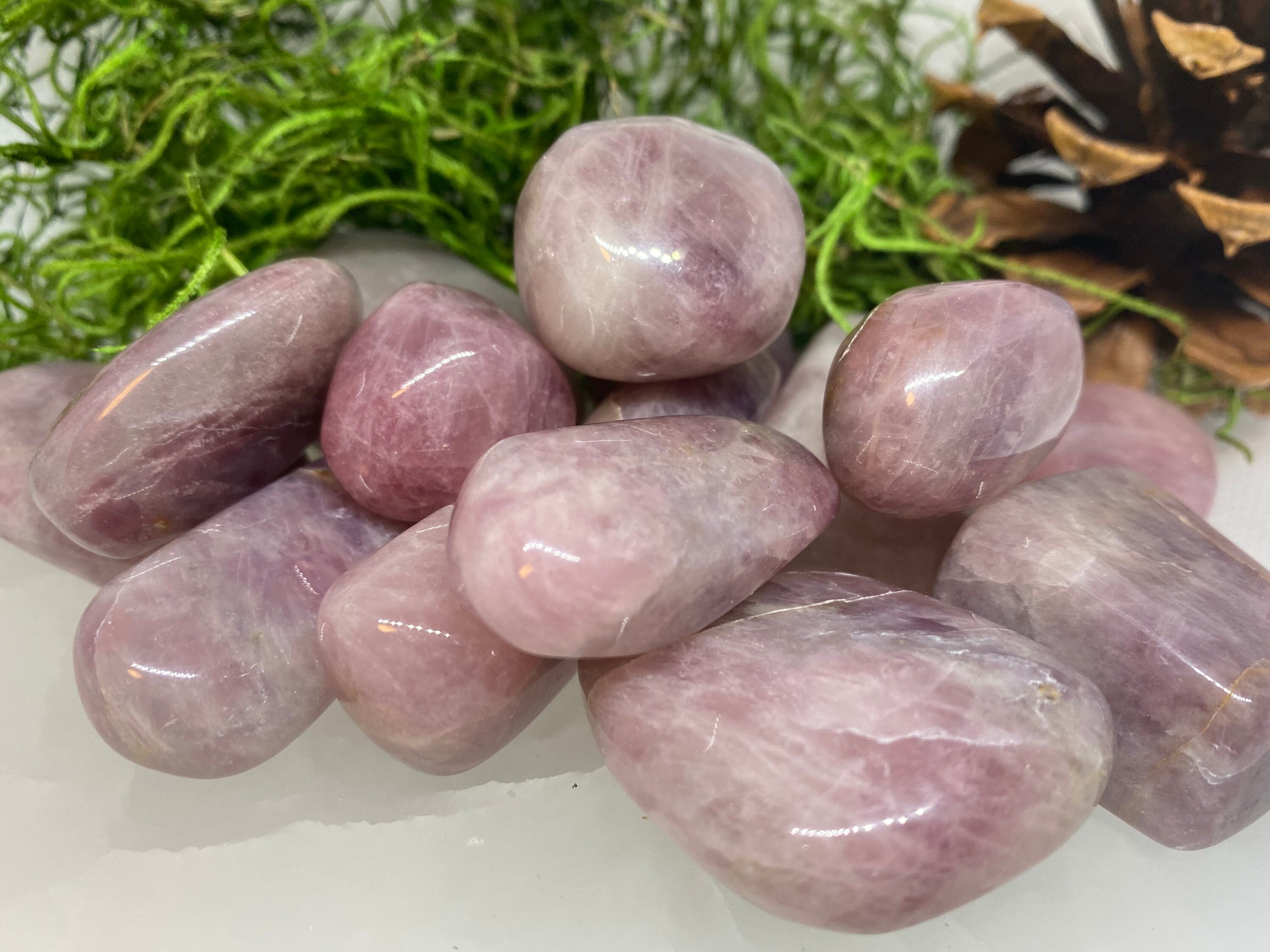 Rare Blue Rose Quartz Tumble Lavender Rose Quartz Madagascar | Etsy