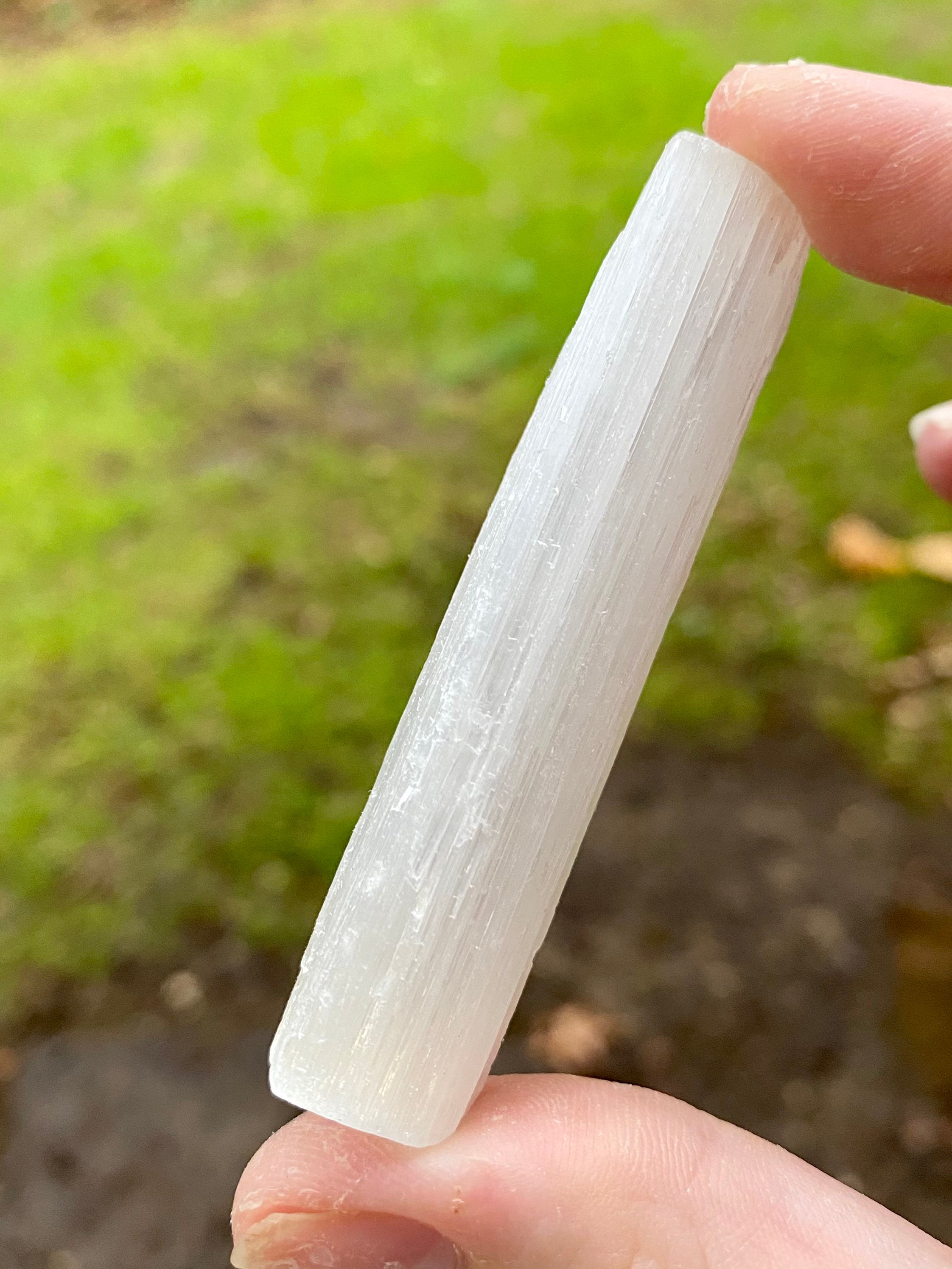 Selenite/Satin Spar Selenite Piece Satin Spar Selenite | Etsy