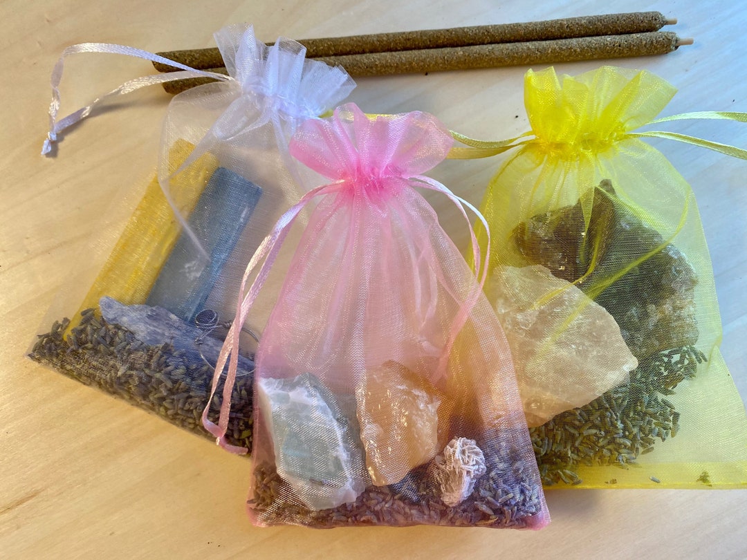 Intuitively Picked Mystery Crystal Pack: Incense, Sage & More - Etsy