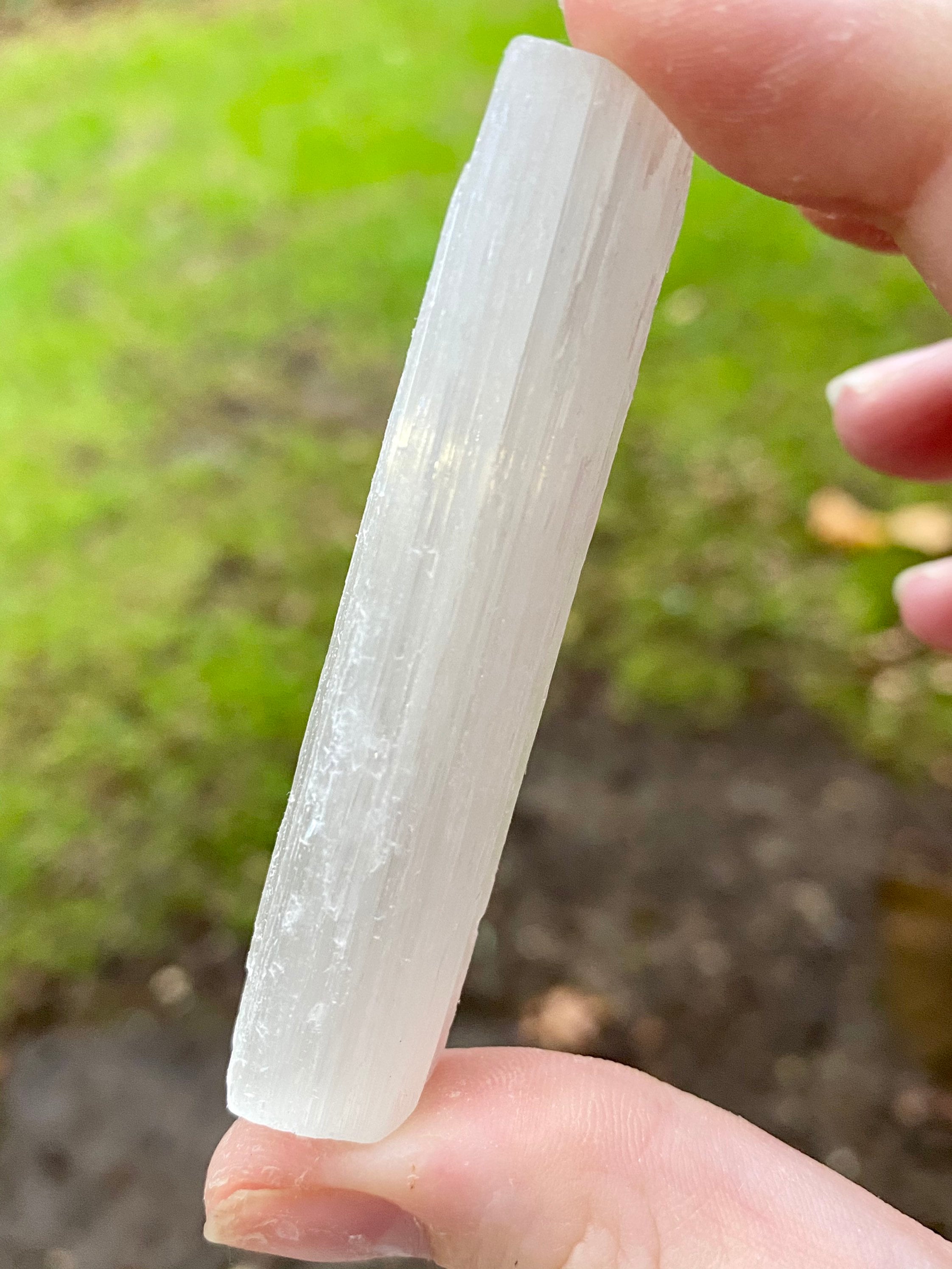 Selenite/Satin Spar Selenite Piece Satin Spar Selenite | Etsy