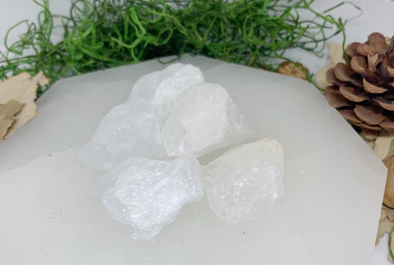 White Quartz Raw Crystal Rough Crystal White Quartz Snow | Etsy