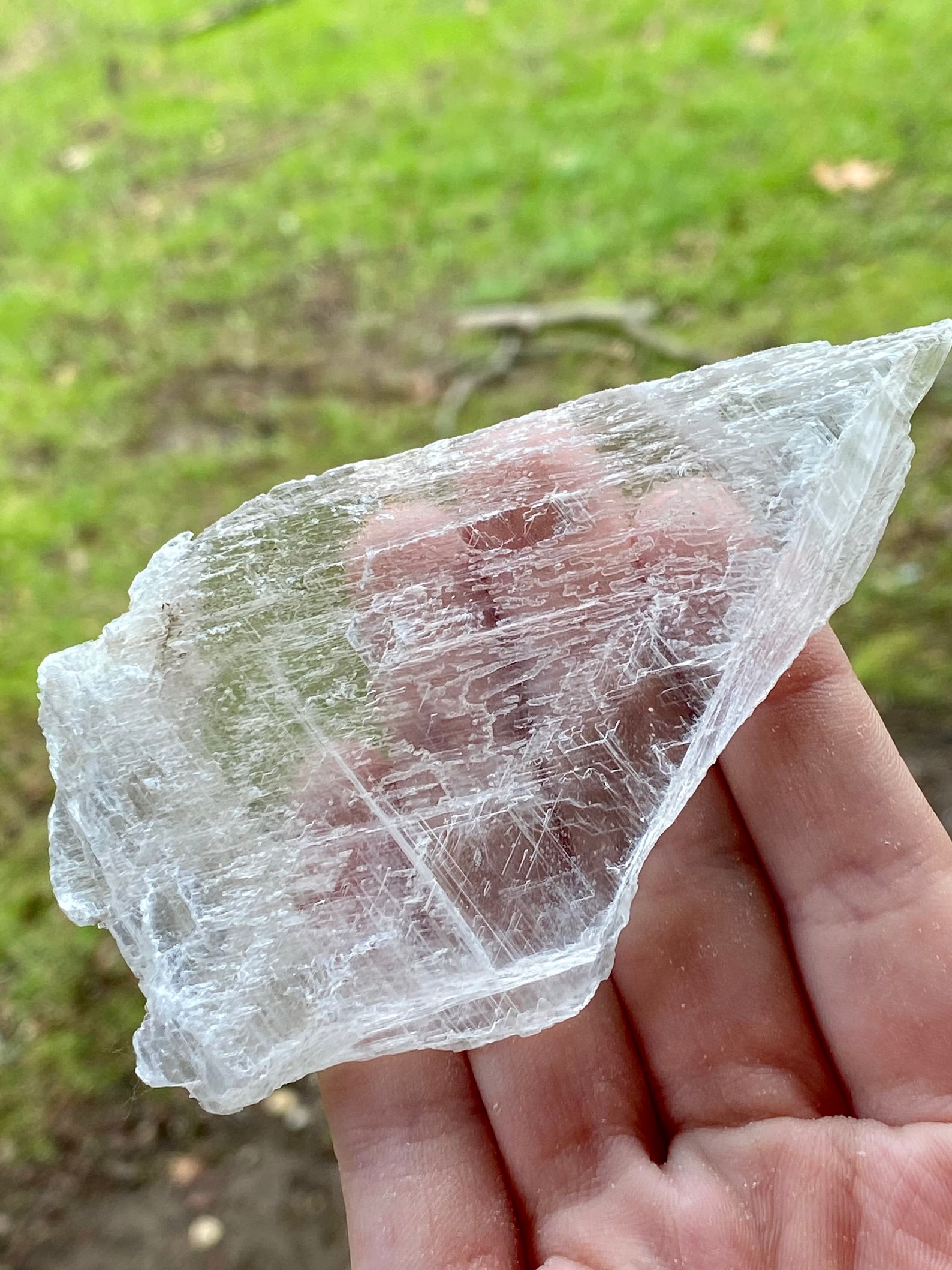 REAL Selenite Selenite Window Stone Selenite TV Stone - Etsy