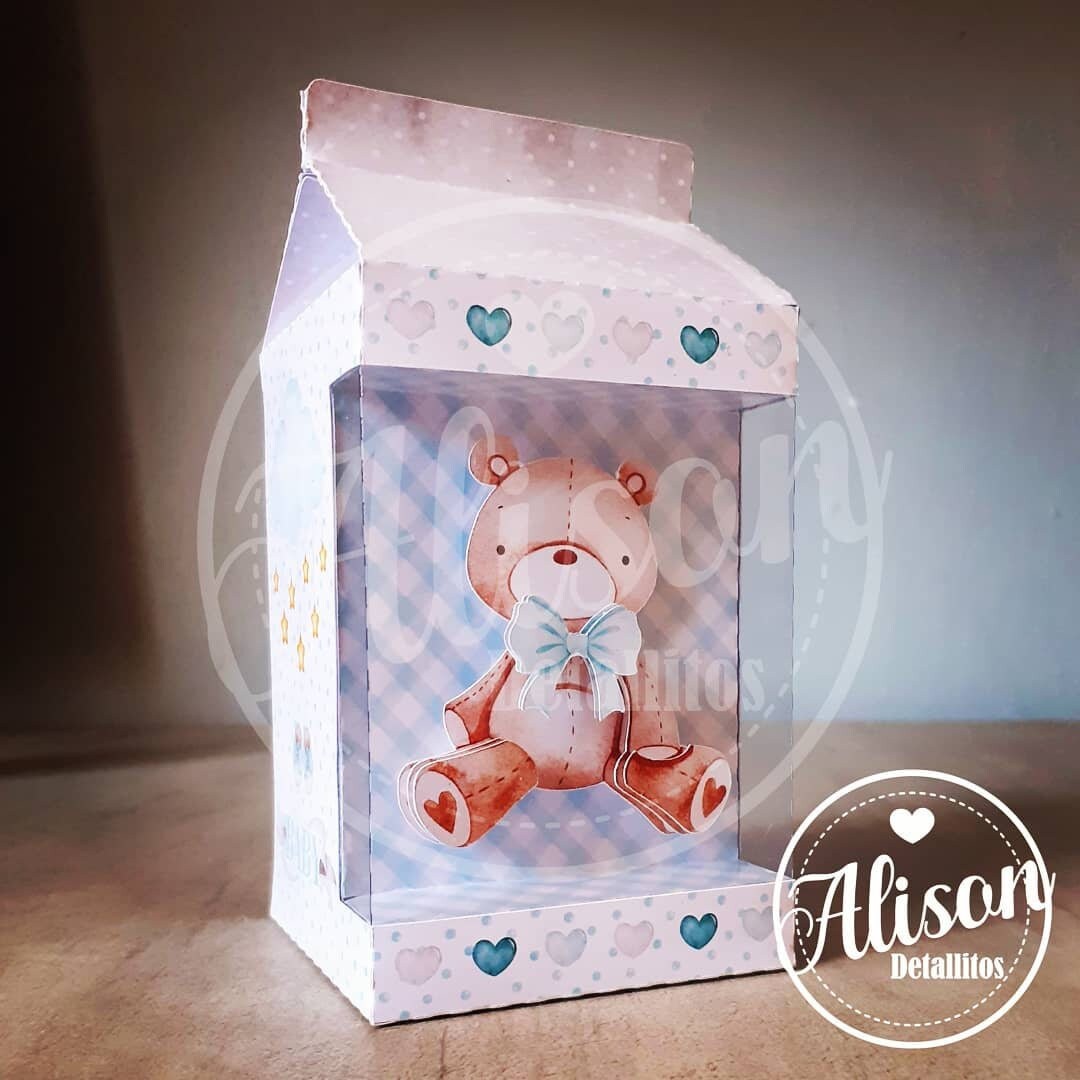 Template Milk Box Shaker con Auto Cierre SVG/ Studio - Etsy España