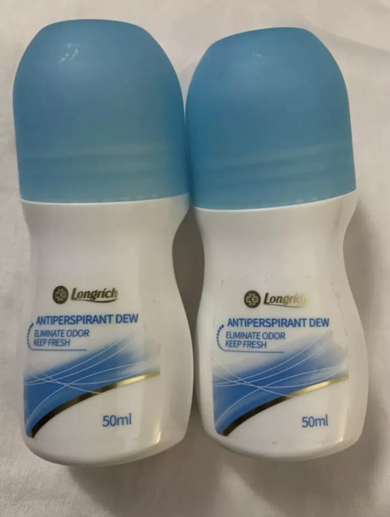 Longrich Roll On/ Longrich Antiperspirant Dew/ Eliminates Odor (2 Packs ...
