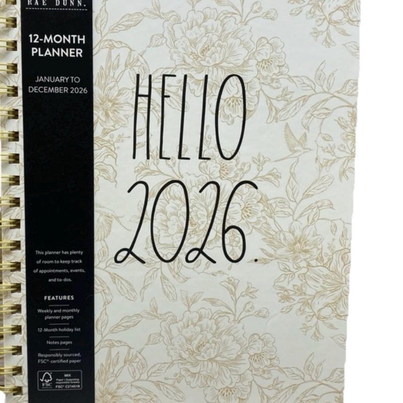 Rae Dunn Planner 2026 - Etsy
