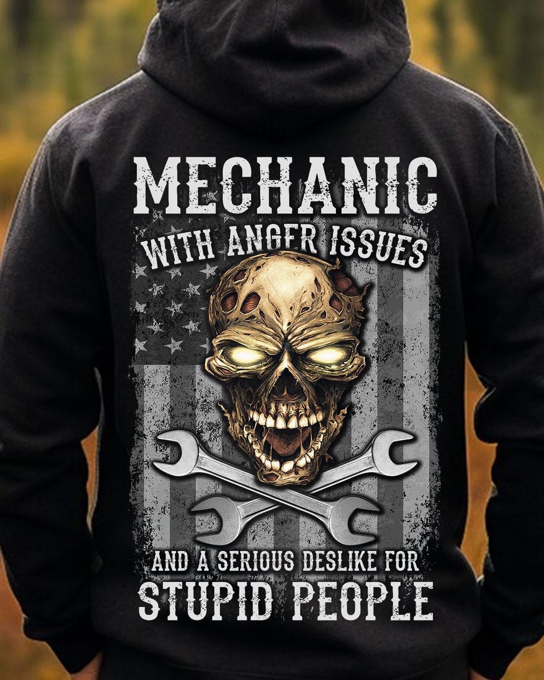 Mechanic With Anger Issues T-shirt: Funny Mechanic Gift - Etsy