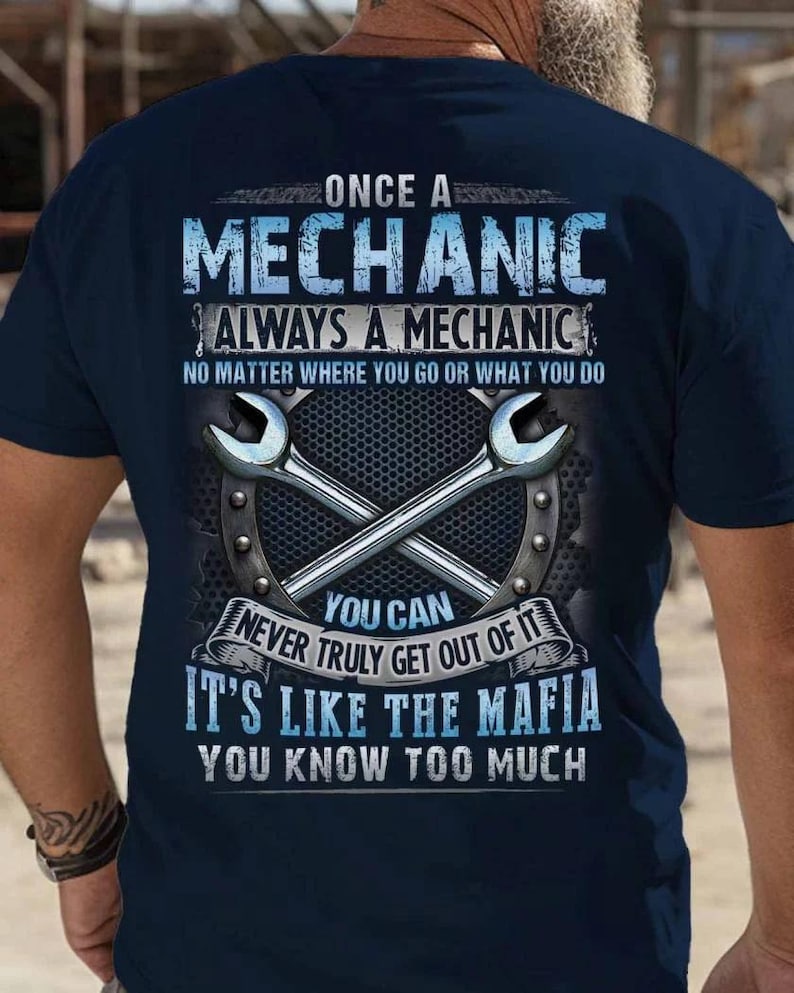 Gift for Mechanic, Mechanic Tee, Mechanic Hoodie, Mechanic Tshirt ...