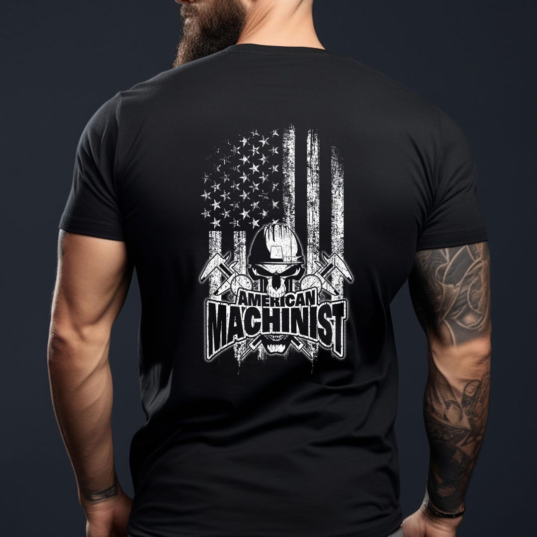 Machinist Gifts Hoodie - American Flag Shirt - Machinist Hoodie - Gift ...