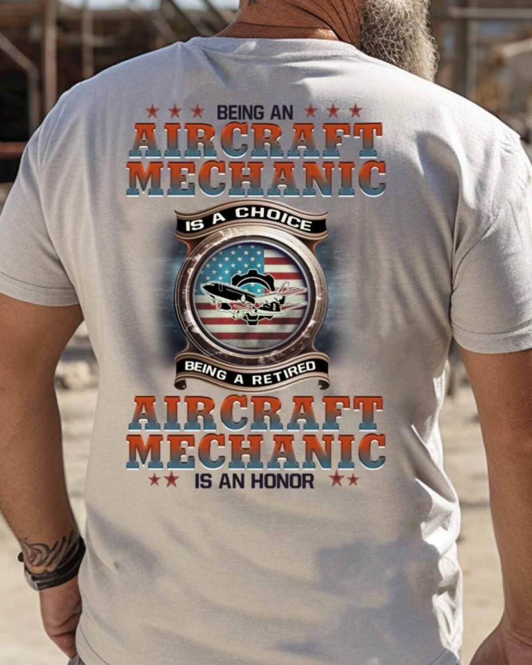 Aircraft Mechanic T-shirt: Retired Mechanic Gift - Etsy
