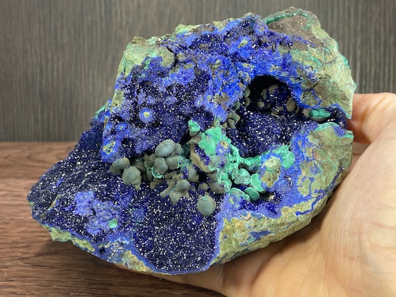 Azurite And Malachite
