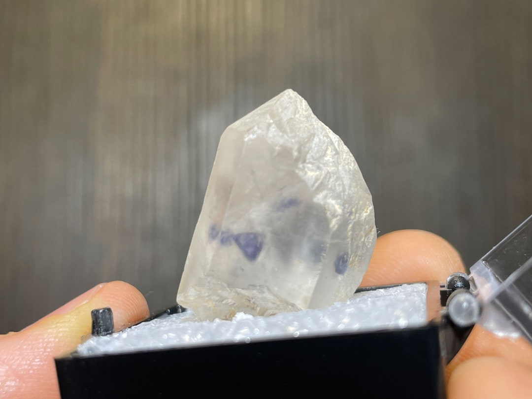 Rare - Natural Quartz With Fluorite Inclusions From Madagascar - Etsy