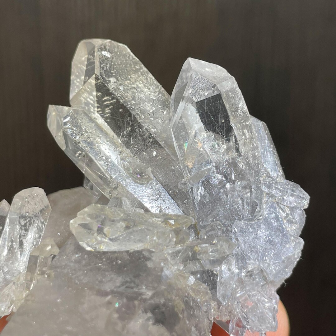 Lustrous Quartz Crystals With Rutile Inclusions From Brazil - Etsy