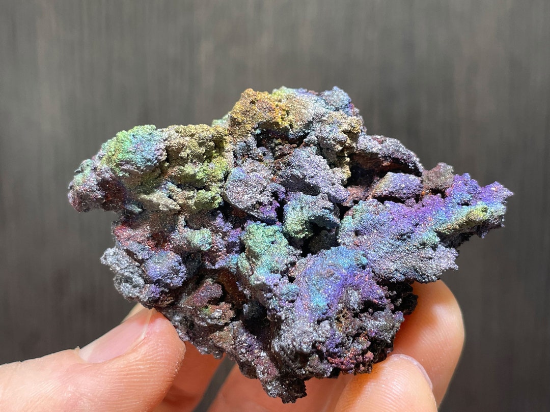 Naturally Multi-colored Iridescent Turgite hematite From Graves ...