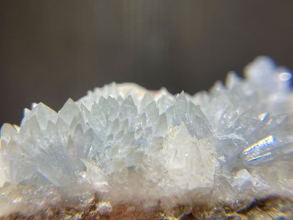 USA Mineral Celestine Crystal Cluster From California From | Etsy