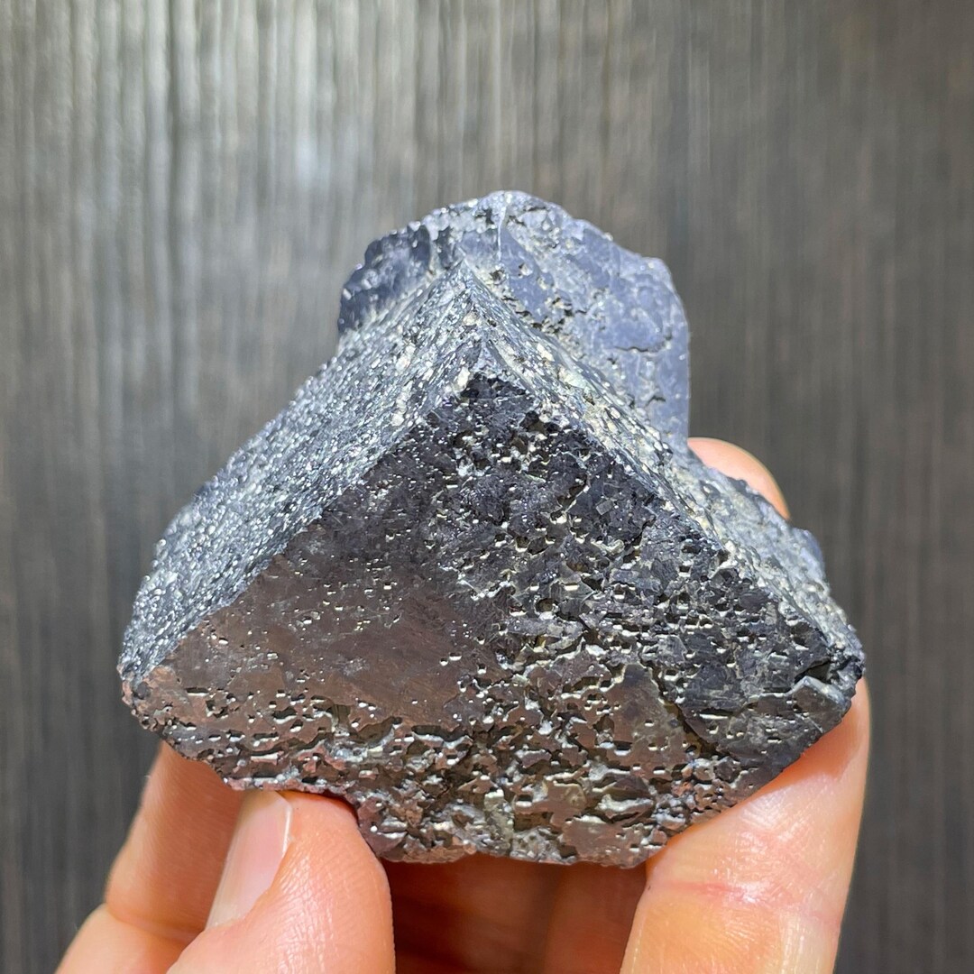 Galena Crystals With Surface Pattern From Bulgaria - Etsy