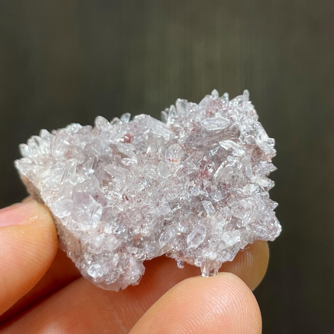 Spiky Creedite Crystals From Santa Eulalia, Mexico - From an Old ...