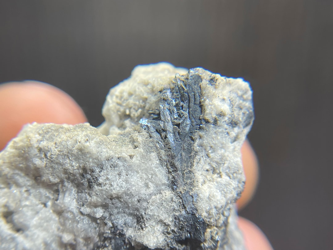 Stibnite on Matrix From Now Closed Escarlati Mine in Spain - Etsy