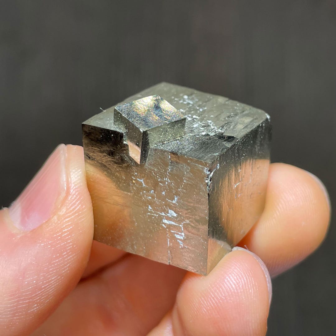 Shiny Inter-grown Pyrite Cubes From Navajún, Spain - Etsy